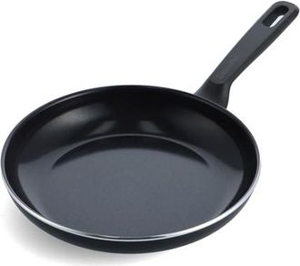 GreenPan Memphis Bratpfanne (24 cm), gesunde keramische Antihaftbeschichtung, PFAS-frei, induktionsgeeignet, spülmaschinengeeignet, backofenfest, Schwarz