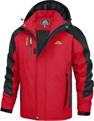 KEFITEVD &Uuml;bergangsjacke Herren Jacke Wasserdicht Outdoor Softshelljacke Leicht Winterjacke Winddicht Windbreaker Regenschutz Funktionsjacke Freizeit Jacke M&auml;nn