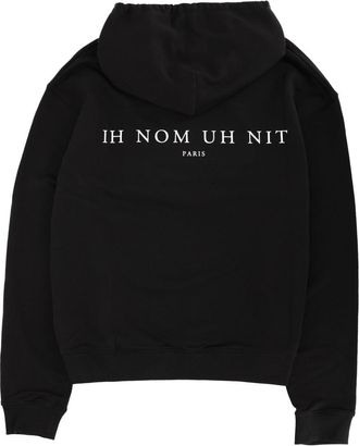 Ih Nom Uh Nit Cotton Print Sweatshirt - Black