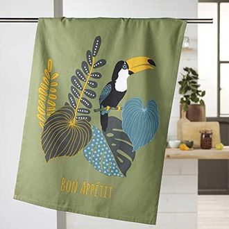 Douceur d'Intérieur Geschirrtuch, Mehrfarbig, 50 x 70 cm