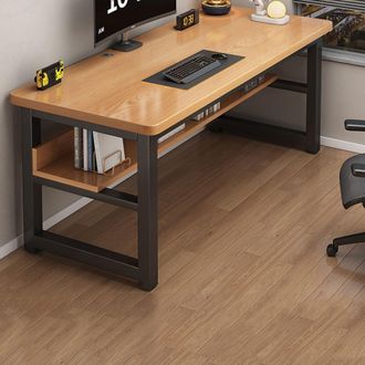 Generic Computertisch Mit Ablagefächern,moderner Schreibtisch Im Schlichten Stil Für Das Homeoffice,Gaming Tisch Stabil,Bürotisch Für Arbeitszimmer Wohnzimmer