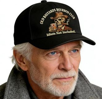 Generico Casquettes de baseball | Casquette respirante de style vintage pour club de Bourbon - Casquettes unisexes - Pour amateurs de whisky, femmes, hommes, &eacute;