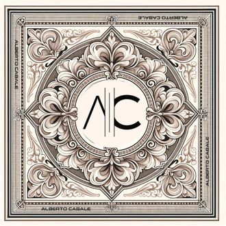 Alberto Cabale Schal Grand carr de soie Authentic Zo
