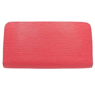 Louis Vuitton Portefeuille long Epi doccasion (pliant) - Femme - Pre-owned - Rose - Taille: ONE Size