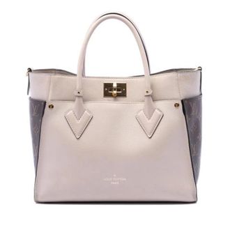 Louis Vuitton Pre-owned On My Side Tote Bag - - Pre-owned - Damen - Beige - ONE SIZE