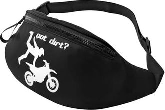 Generic Courses De Motocross En Motocross Sacs Banane Unisexe Sac Banane Polyvalent Fanny Pack Pour Homme Femme Camping 14X35Cm