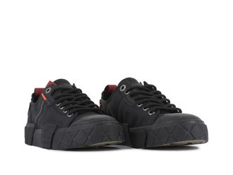 Palladium Unisex Ace City Shell Lo Sneaker, Schwarz, 35.5 EU