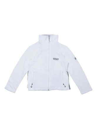 Versace sweat à logo brodé (années 1990) - Blanc