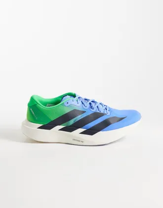 adidas adidas Running - Adizero EVO SL - Sneaker in Blau und Gr&uuml;n mit Farbverlauf