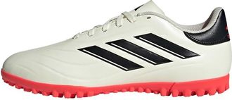 adidas Unisex Copa Pure II Club Turf Boots, Ivory/Core Black/Solar Red, 46 2/3 EU