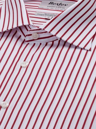 Bexley Davide Classic - Chemise homme blanc et rouge
