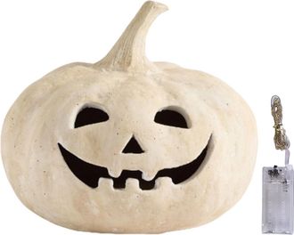 Generic Pumpa Beleuchtete Halloween, Tischdekorationen mit LED-Lampen, Partyzubehör Halloween-Laterne für den Innenhof des Schlafzimmers Wohnzimmer Klassenzim