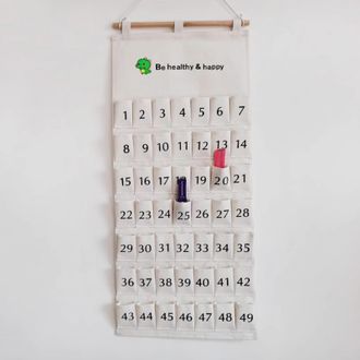 Generic Hängender Taschen-Organizer, Hängender Handy-Organizer for Das Klassenzimmer, Design Mit Großer Kapazität for Zentrales Telefonmanagement, Geeignet fo