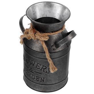 BESPORTBLE Vintage Blumenk&uuml;bel aus Eisen mit Griff 10X19X115cm Rustikaler Pflanzk&uuml;bel f&uuml;r Trockenblumen und Blumenarrangements Dekorativer Retro Blumeneimer f&uuml;r 