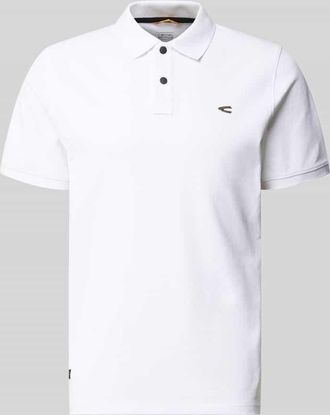 Camel Active Regular Fit Poloshirt in unifarbenem Design