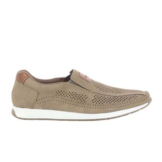 Rieker Homme, Chaussures, Beige, Taille: 45 EU Mocassins Taupe
