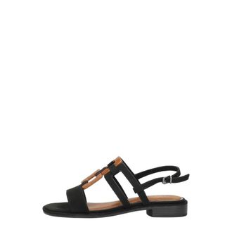 Marco Tozzi Femme, Chaussures, Noir, Taille: 37 EU Sandalen Plat