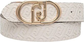 Liu Jo Femme, Accessoires, Blanc, Taille: M Reversible Hips Belt 3.5