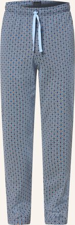 Schiesser Schlafhose Mix+Relax blau