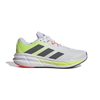 adidas Adidas Questar 3 Running Shoes Chaussures de Course Homme, Cloud White Grey Five Lucid Lemon, 42 EU
