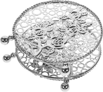 Cabilock Retro-serviettenhalter Aus Metall Durchbrochener Serviettenst&auml;nder Tischserviettenhalter Dekorativer Serviettenst&auml;nder Serviettenaufbewahrung F&uuml;r Zuha