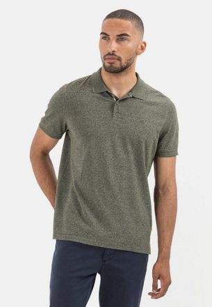 Camel Active Poloshirt Kurzarm Poloshirt aus nachhaltigem Baumwollmix Shirts_Poloshirt