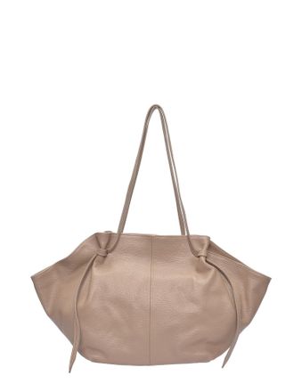 Roberta M Beige Rindsledertasche