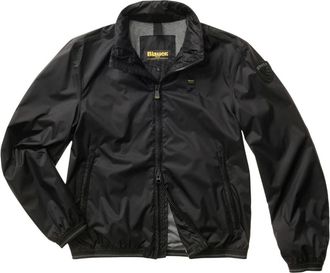 Blauer Homme, Vestes, Noir, Taille: 2XL Dimock Nylon Windbreaker