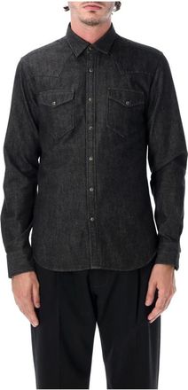 Xacus Chemise en jean Texana - Homme - Chemises - Noir - Taille: XL