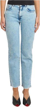 Relish Femme, Jeans, Bleu, Taille: W30 Cropped Jeans
