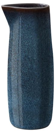 Bitz Milkk&auml;nnchen, Milchkanne aus Steingut, 500 ml, Dunkelblau/Schwarz