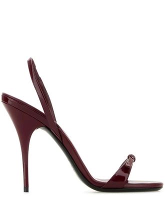 Miu Miu sandales Tyrian 105 mm - Rouge