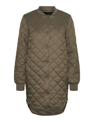 Vero Moda Damen Vmhayle 3/4 Jacket Noos Steppjacke, Bungee Cord, XS EU