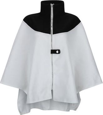 Generic Vestes d&eacute;contract&eacute;es pour femmes, col montant, fermeture &eacute;clair, bouton, couleur assortie, 2026, blanc, M