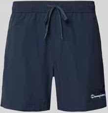 Champion Badehose mit elastischem Bund und Label-Stitching
