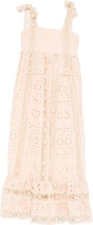 Zimmermann Awaken Eyelet-embellishment Ruffled Maxi Dress
