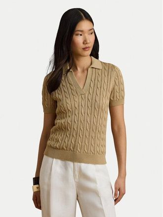 Lauren Ralph Lauren Poloshirt 200P14041006 Beige Regular Fit