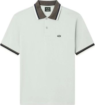 A|X Armani Exchange Homme, Tops, Vert, Taille: L Polo en coton