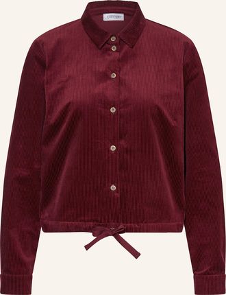 Grasegger Hemdbluse Evelin Aus Cord rot