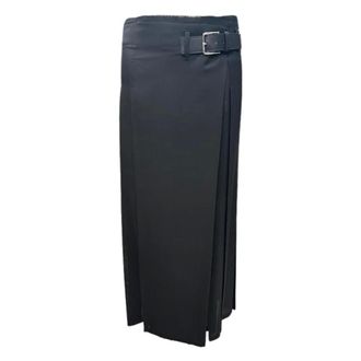 Department Five Department Five, Femme, Jupes, Noir, Taille: 40 FR Wrap Maxi Skirt