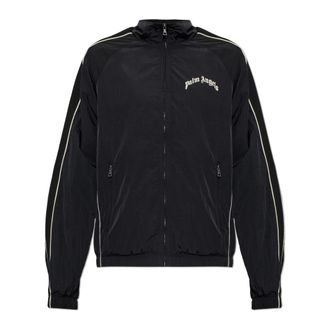 Palm Angels Logo Jacke - - Jackets - Herren - Schwarzk - XL