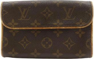 Louis Vuitton Pre-owned Pochette Florentine Monogram waist bag - Femme - Pre-owned - Brun - Taille: ONE Size