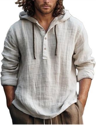 Generic Sweat a Capuche Homme Hooded Sweatshirt Sweats &agrave; Capuche Casual pour Hommes Pullover L&eacute;ger Sweatshirt pour Le Printemps &Eacute;t&eacute; Confortable avec Capuche