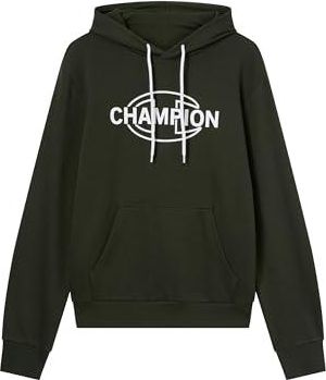 Champion Legacy Men Sweat &agrave; Capuche, Vert, XL Homme