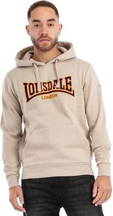 Lonsdale Hooded Classic Ll002 Sweatshirt &agrave; Capuche, Sable, XL Homme