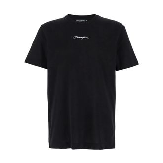 Dolce & Gabbana Homme, Tops, Noir, Taille: XL Polo Chemises