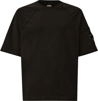 C.P. Company T-Shirts - - Tops - Herren - Schwarzk - S