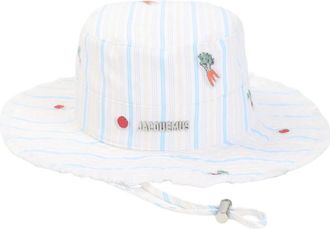 Jacquemus unisex, Accessoires, Multicolore, Taille: 60 CM Artichaut Hat