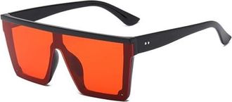 Generic Lunettes De Soleil &Agrave; Monture Large For Homme Et Femme, Id&eacute;ales For Lext&eacute;rieur, Les Vacances, Le Sport La Conduite(Red)