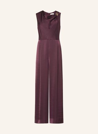 Phase Eight Satin-Jumpsuit Avril rot